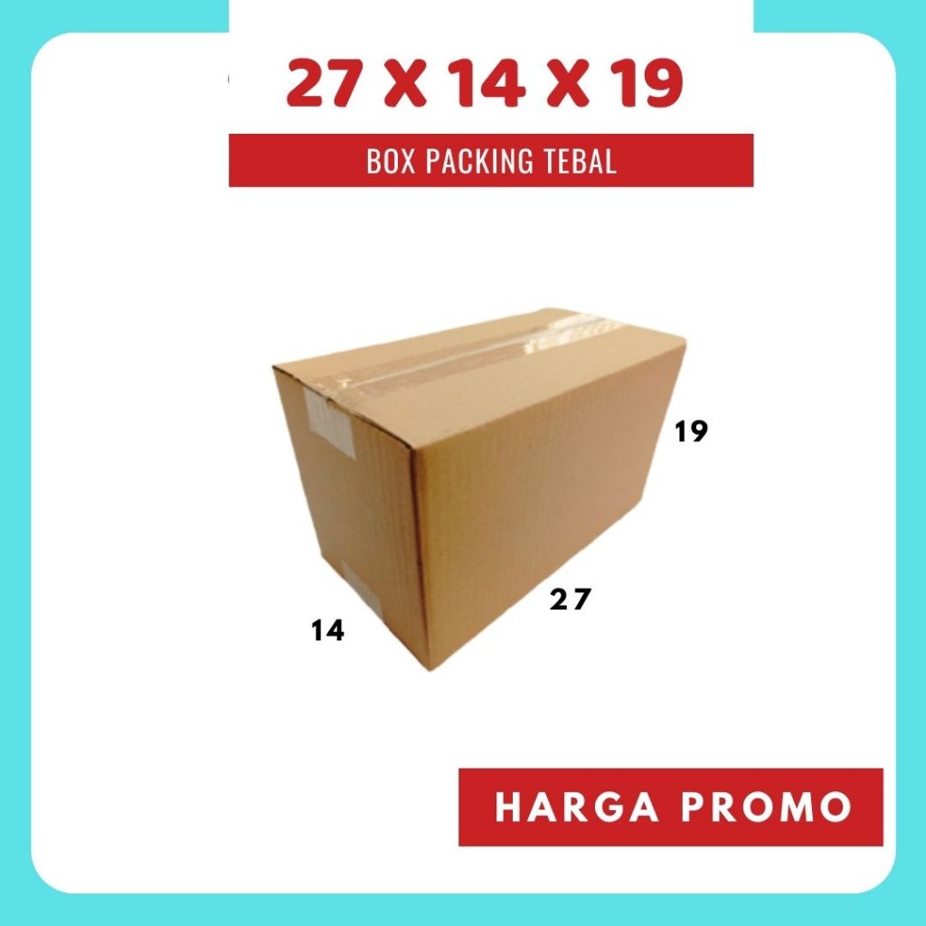 Jual Box AMDK 27x14x19 120ml Isi 32 Karton/paking/Box/Polos/SIIPLAH 32X ...