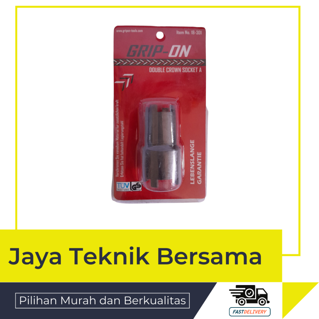 Jual DOUBLE CROWN SOCKET A GRIP ON 18-301 - KUNCI MAHKOTA - MUR KOPLING ...