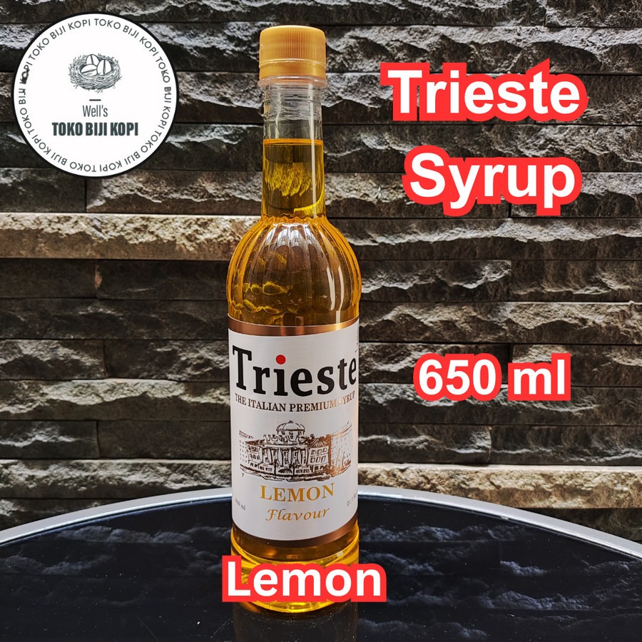 Jual Trieste Syrup Flavoured Sirup Rasa - 650 ml | Shopee Indonesia