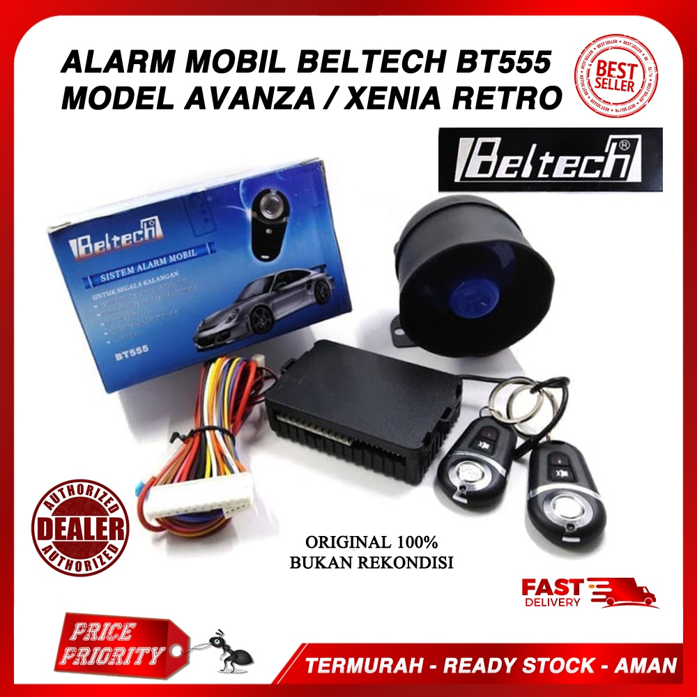 Jual Alarm Remote Mobil Anti Maling / Alarm Mobil Universal Beltech ...