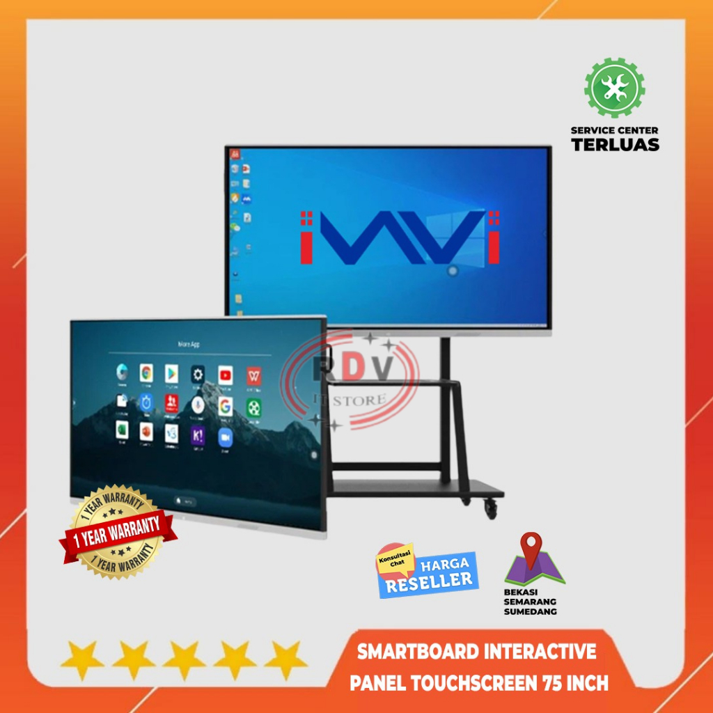 Jual SMARTBOARD INTERACTIVE PANEL 75 INCH | Shopee Indonesia
