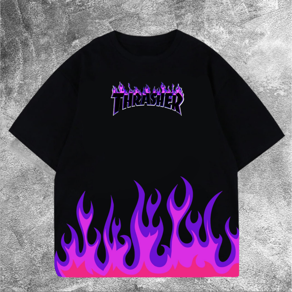 Jual KAOS OVERSIZED UNISEX API THRASHER / WE NEVER BREAK UP / KAOS ...