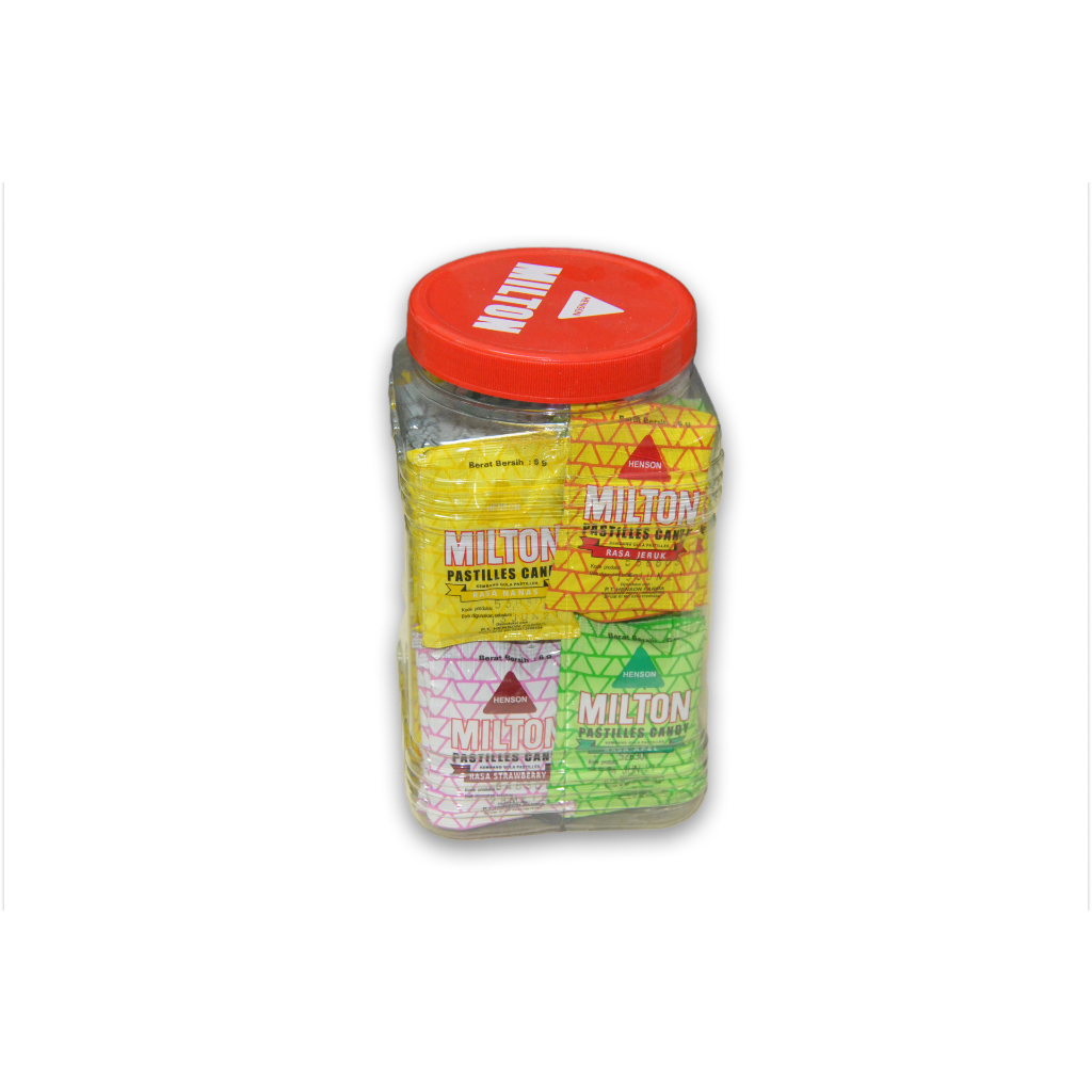 Jual Permen MILTON Pastilles Toples Isi 60 Sachet | Shopee Indonesia