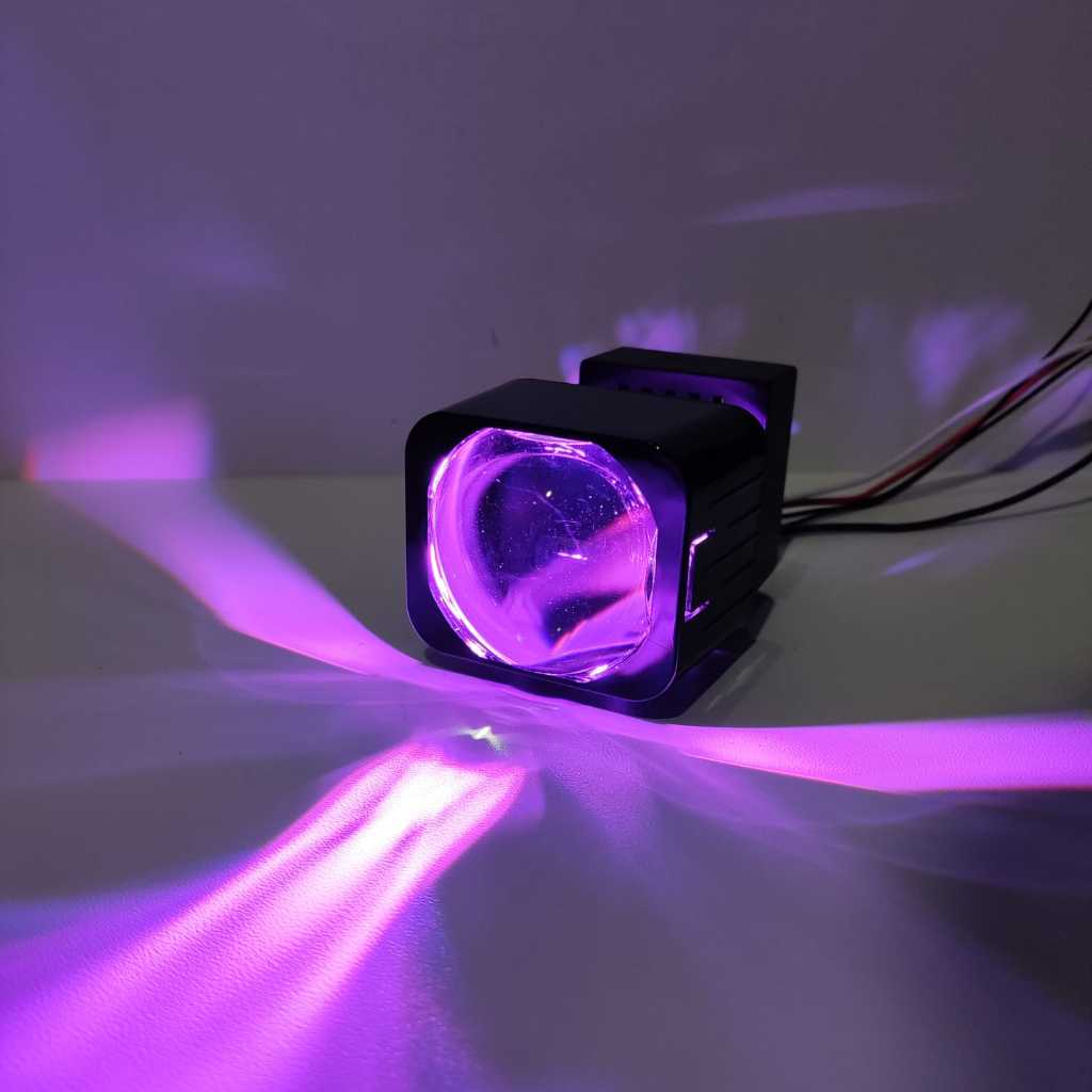 Jual Lampu Depan LED MATRIX X1 IBRIGHT Original 1,5 Inch Dengan Devil ...