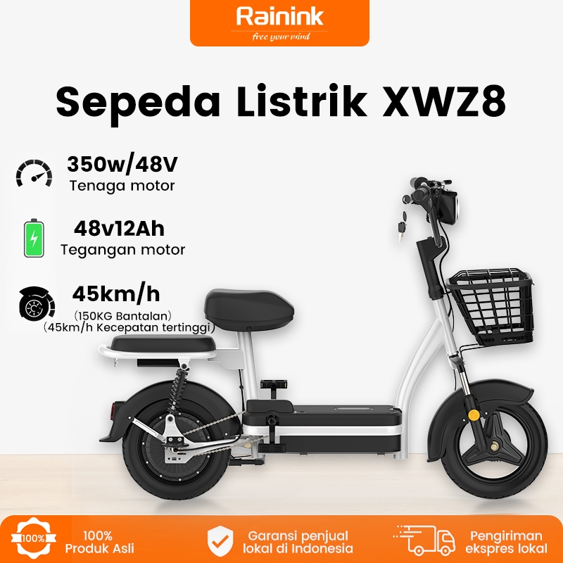 Jual Geekman Sepeda Listrik Dewasa 48v12ah Garansi Resmi | Shopee Indonesia