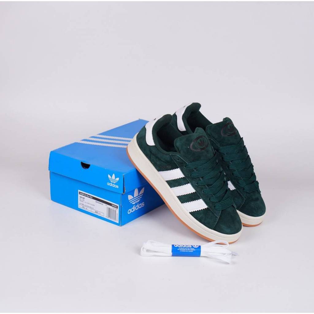 Jual SEPATU CAMPUS 00S GREEN WHITE | Shopee Indonesia