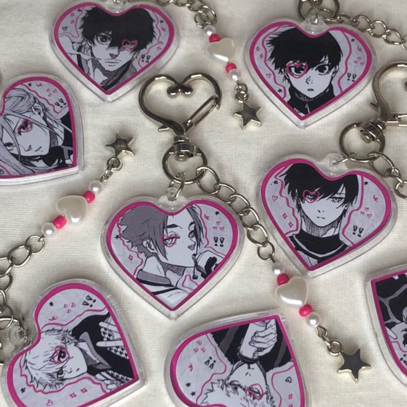 Jual blue lock keychain by spacemilk | Shopee Indonesia