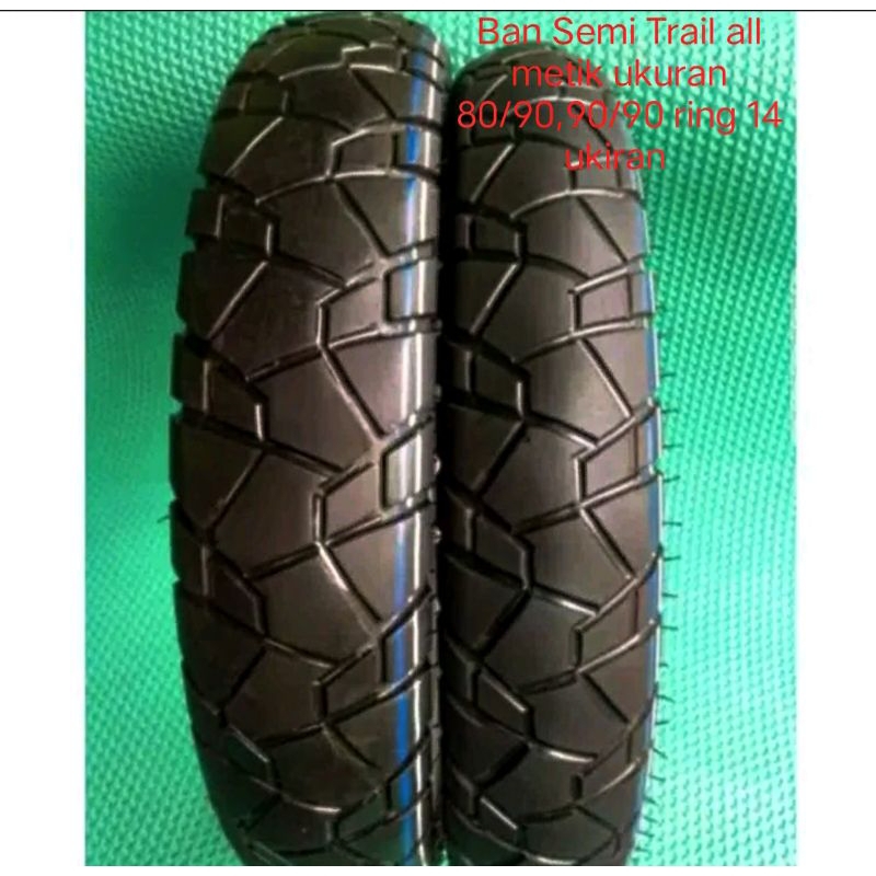 Jual Ban Semi Trail all metik ukuran 80/90,90/90 ring 14 beatMioVario ...