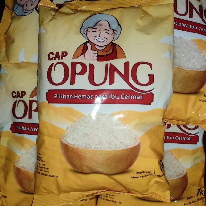 Jual Beras Cap Opung 1 kg | Shopee Indonesia