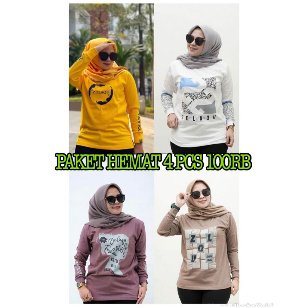 Jual Baju Atasan Lengan panjang | Paket Promo Murah 100RB 4 PCS ... Jual Baju Atasan Lengan panjang | Paket Promo Murah 100RB 4 PCS ...