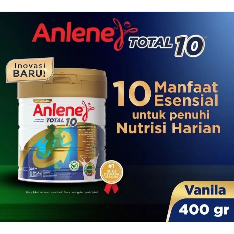 Jual PROMO ANLENE TOTAL 10 400GR | Shopee Indonesia