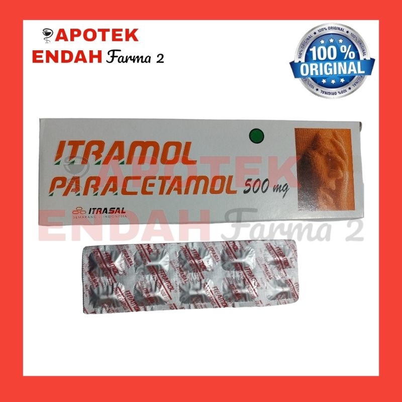 Jual ITRAMOL 500MG KAPSUL PERBOX untuk demam & nyeri | Shopee Indonesia