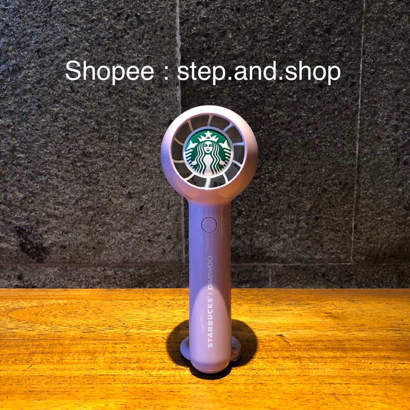 Jual Starbucks Mini Fan Daewoo - Kipas Angin Tangan - Purple - Limited ...