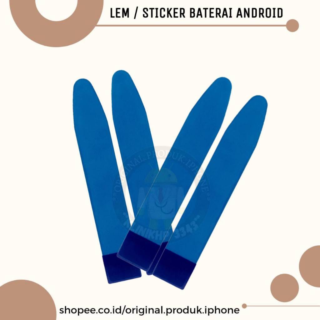 Jual LEM BATERAI GLUE BATTERY ANDROID UNIVERSAL STICKER ADHESIVE ...