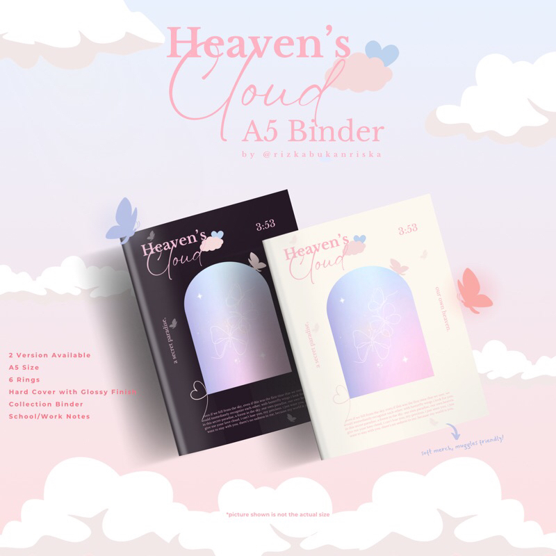 Jual [BACA DESKRIPSI] BINDER SEVENTEEN CARAT A5 Heaven's Cloud 6 Ring ...