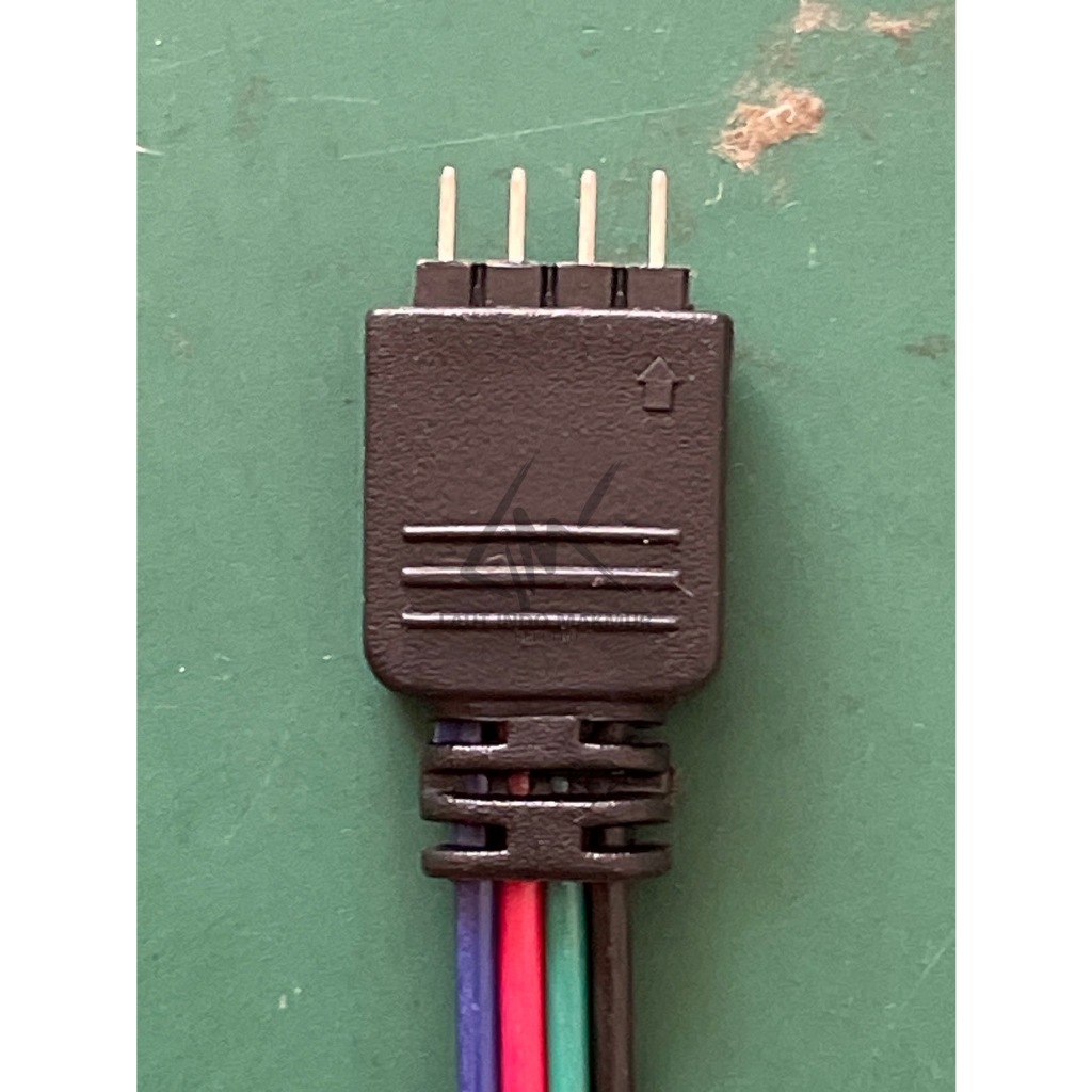 Jual 1 BUAH KABEL RGB 4 PIN LED STRIP KONEKTOR RGB 4PIN KABEL RGB 4 ...