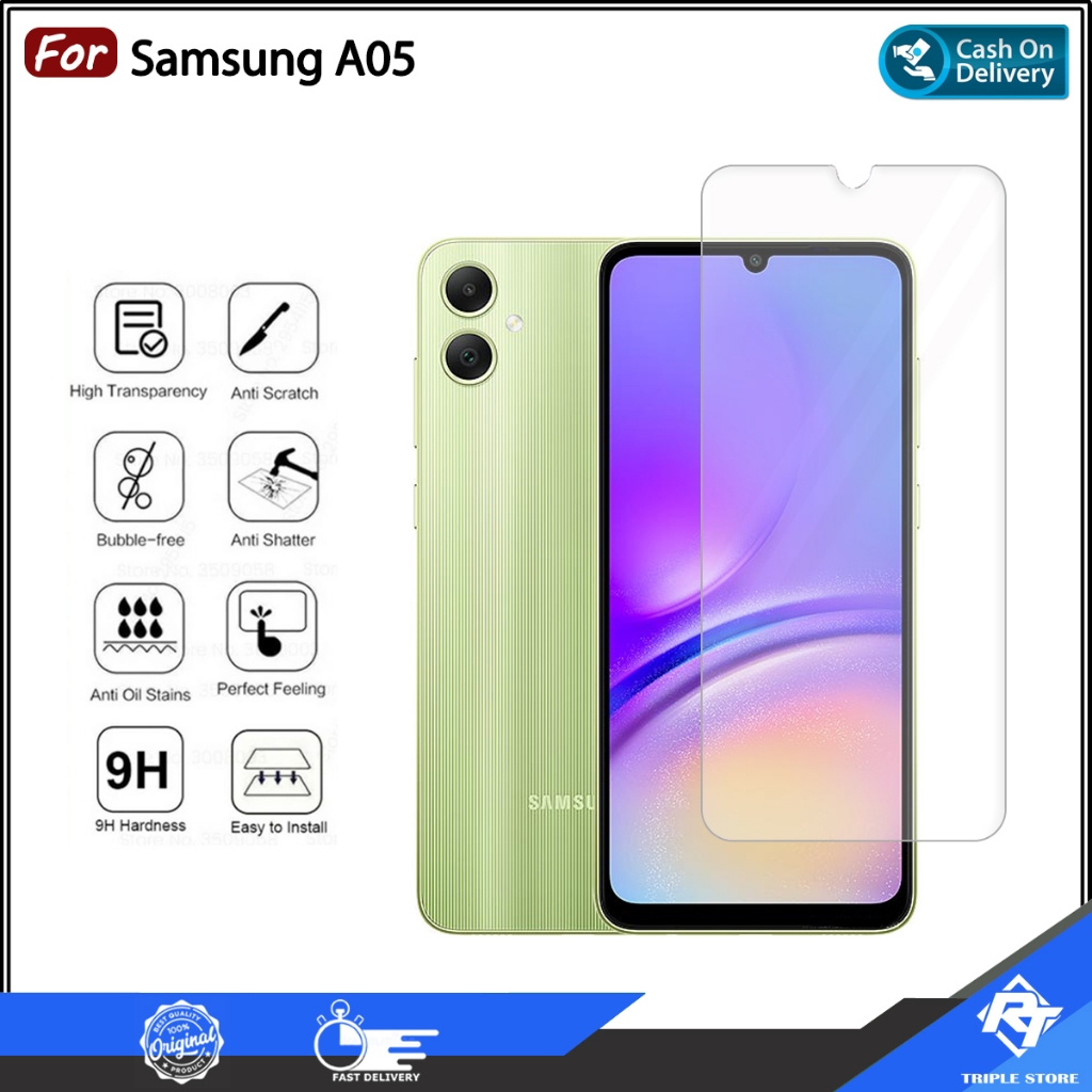 Jual Tempered Glass Bening TIDAK Full Screen Samsung A05 A05s A04 A04e A04s A01 A01 Core A02 ...