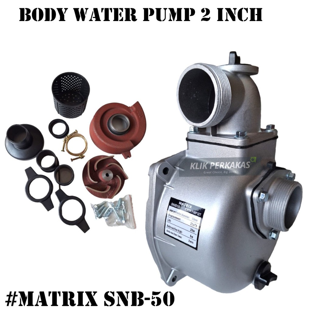 Jual TERMURAH WATER PUMP BODY SNB 50 2'' BODY 2 INCH | Shopee Indonesia