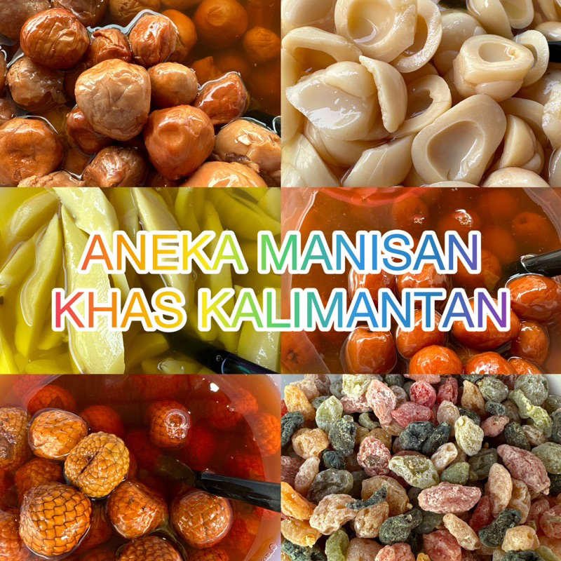 Jual Aneka Manisan Khas Kalimantan / Asam Paya / Manalagi / Salak ...
