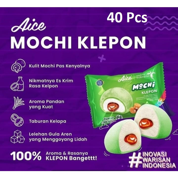 Jual AICE MOCHI KLEPON | Shopee Indonesia