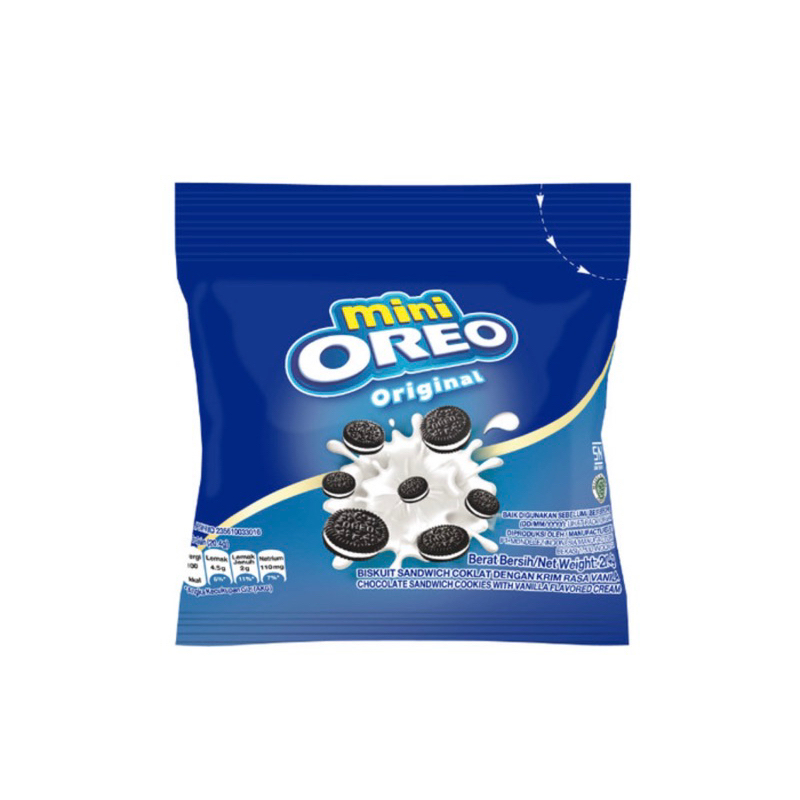 Jual Mini Oreo Original Biskuit 20.4 gram | Shopee Indonesia