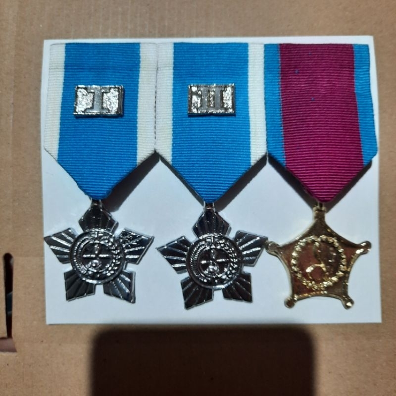 Jual Lencana Pancawarsa 1, 2 dan Karya bakti / Medali Mendali PDU ...