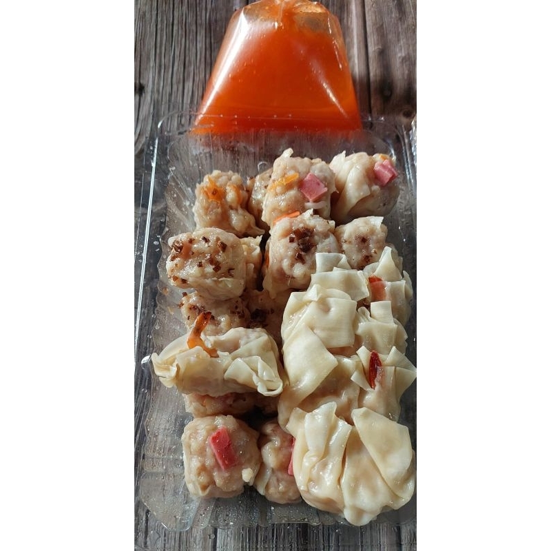 Jual dimsum Ayam isi 25 pcs + saos | Shopee Indonesia