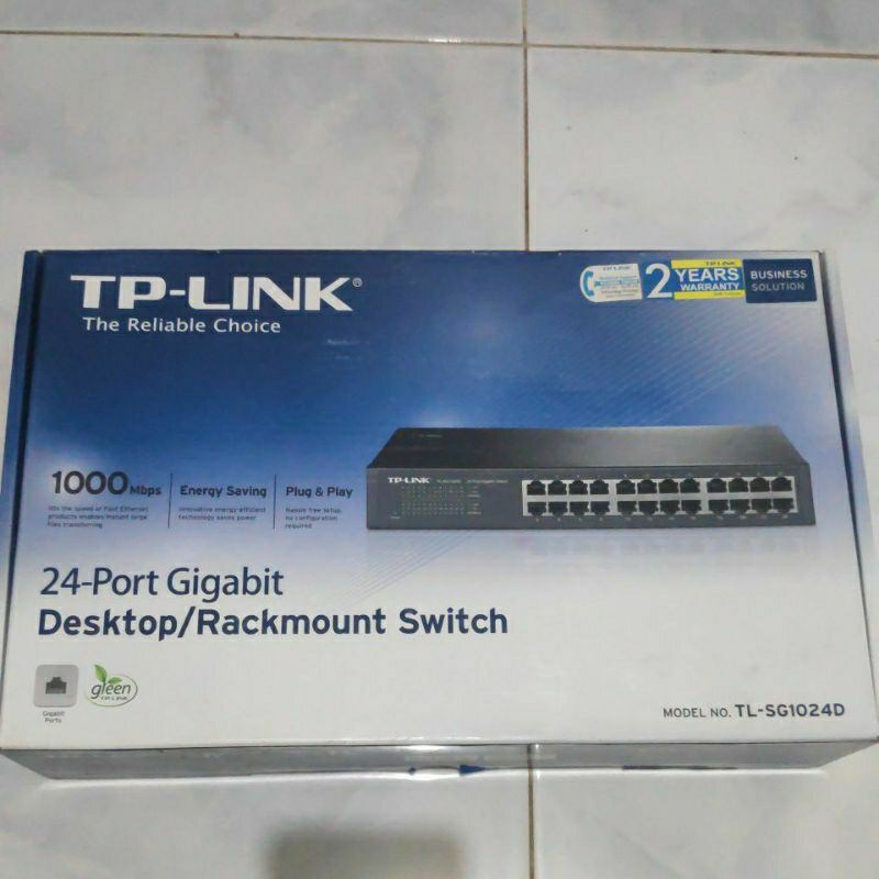 Jual TP-LINK TL-SG1024D 24-Port Gigabit Switch | Shopee Indonesia