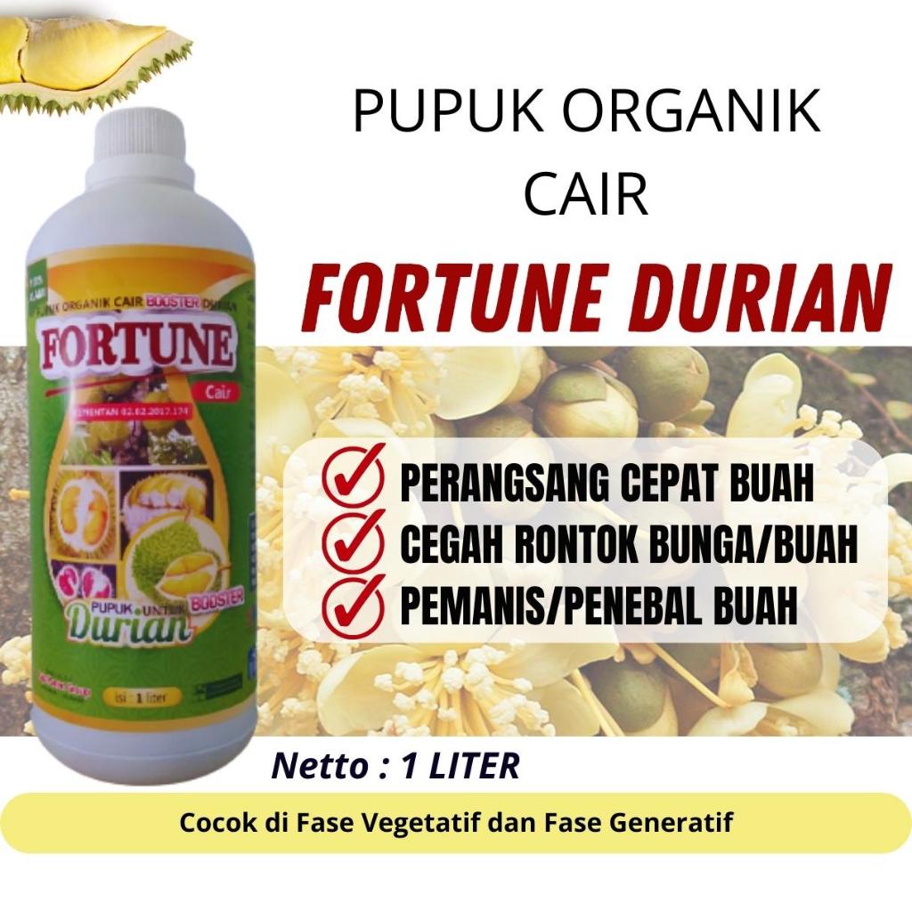 Jual Pupuk Buah Durian Agar Berbuah Lebat Di Luar Musim, Booster Durian Cair 1 Liter | Shopee ...