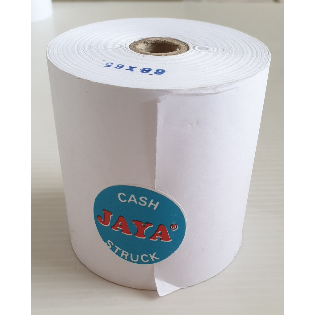 Jual Kertas Struk Kasir / Kas Register Cash Struck 68 x65 cm JAYA Jual ...