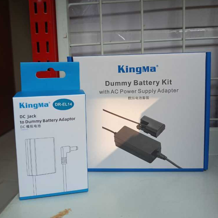 Jual KINGMA DUMMY BATTERY KIT ENEL14 / ENEL 14 INDOOR WITH AC POWER ...