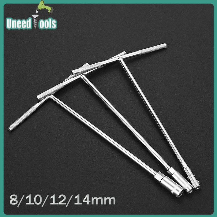 Jual UneedTools Kunci T 8/10/12/14 mm Kunci pas soket perbaikan T-Type Wrench Kunci Sok Sock ...