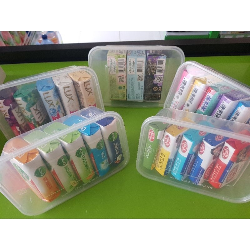 Jual Sabun batang isi 5 free box(varian sesuai stok) | Shopee Indonesia