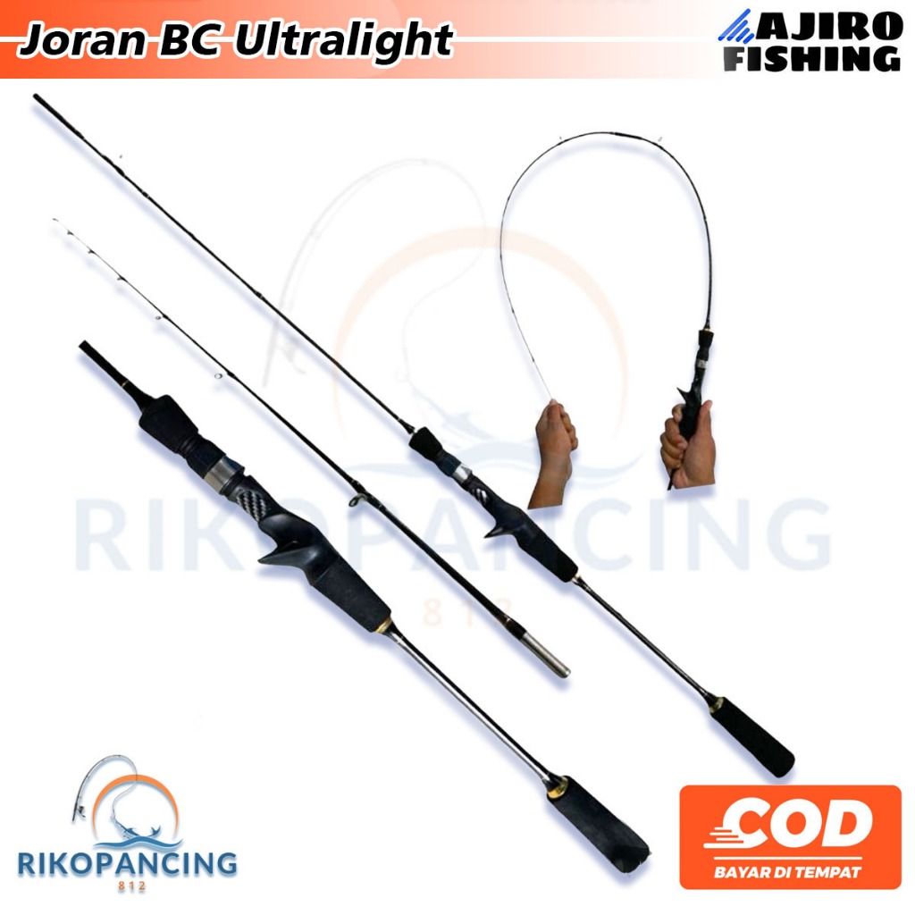 Jual Joran BC Ultralight 8-17lb 180cm max 10kg COD | Shopee Indonesia