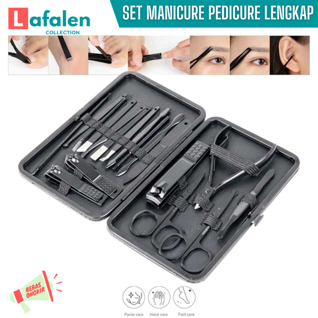 Jual Alat Menicure Pedicure / Manicure Pedicure Set Lengkap Peralatan ...