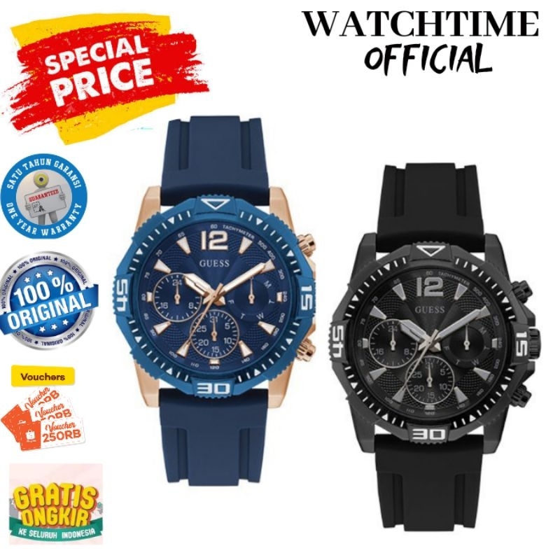 Jual PROMO !! JAM TANGAN PRIA GUESS ORIGINAL ARLOJI PRIA COWOK GUESS ...