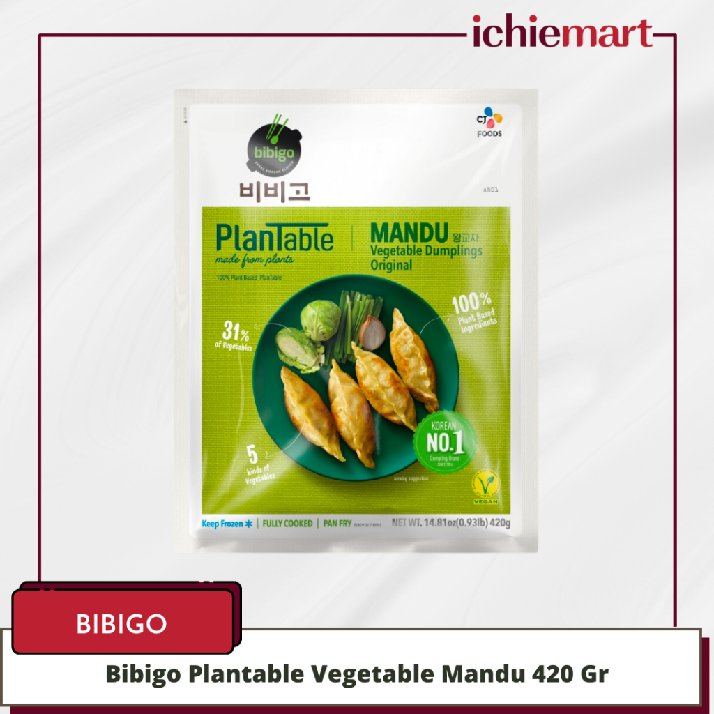 Jual Bibigo Plantable Mandu Vegetable / Dumpling Isi Sayuran 420 Gr ...