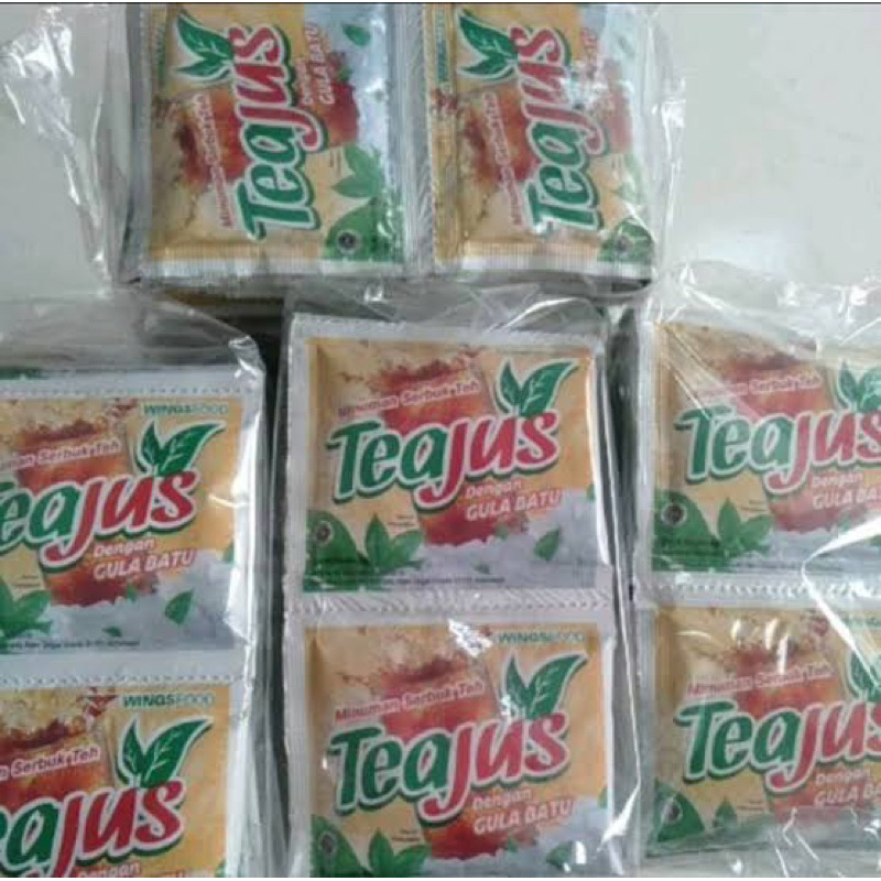 Jual Tea jus gula batu / all varian 8g (1 dus isi 6pack ) | Shopee ...
