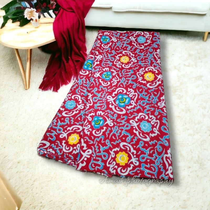 Jual Batik Besurek / Basurek Khas Bengkulu / Bahan Sunwash | Shopee ...