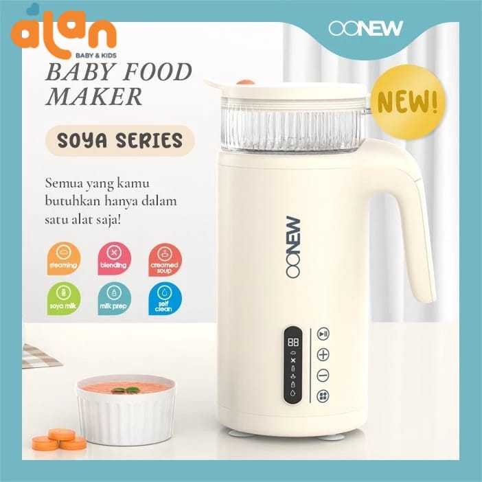 Jual Alan Baby Kids - OONEW Baby Food Maker Soya Series (TB2015S ...