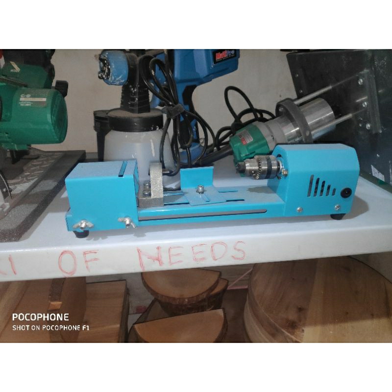 Jual Mesin Bubut Kayu Mini bekas mesin cangklong pipa rokok kumbul ...