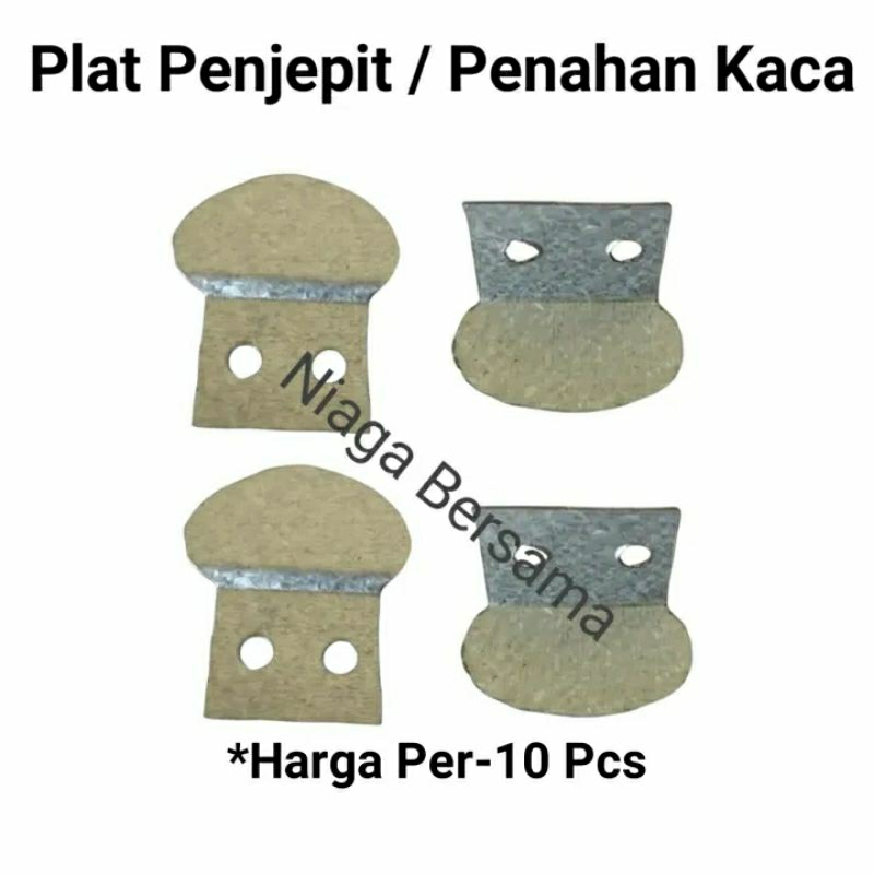Jual Plat Besi Penahan Kaca Dan Cermin 10 Pcs | Shopee Indonesia