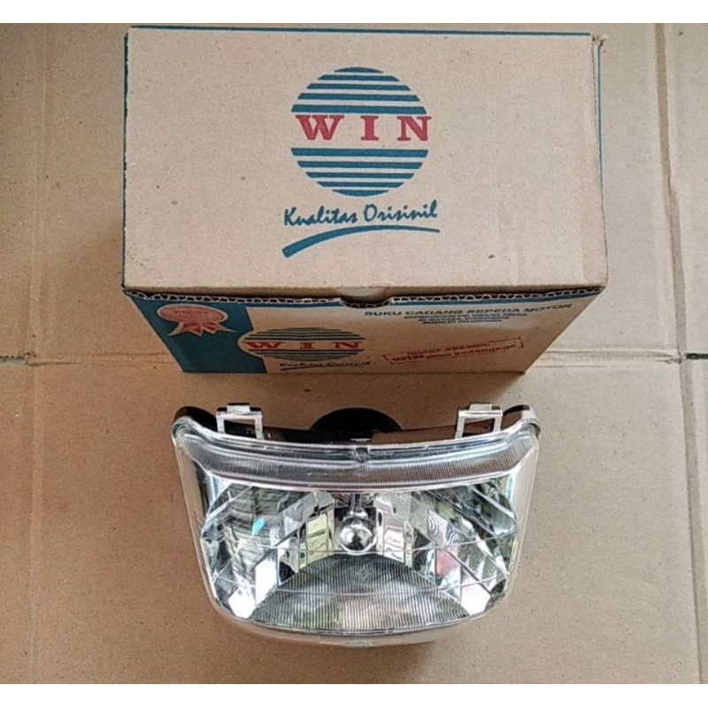 Jual lampu depan supra 100 lama merk win | Shopee Indonesia