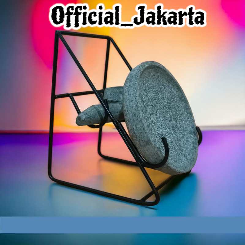 Jual DUDUKAN COBEK / WADAH LAYAH BAHAN BESI TEBAL / RAK TEMPAT COBEK ...