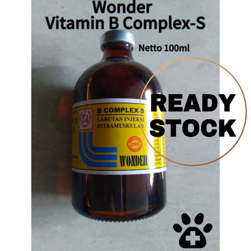 Jual WONDER - Vitamin B Complex - S | Netto 100ml | Shopee Indonesia