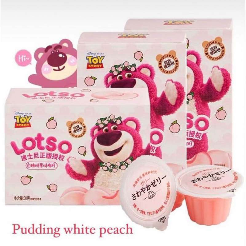 Jual [PRE-ORDER] LOTSO PUDDING WHITE PEACH | Shopee Indonesia