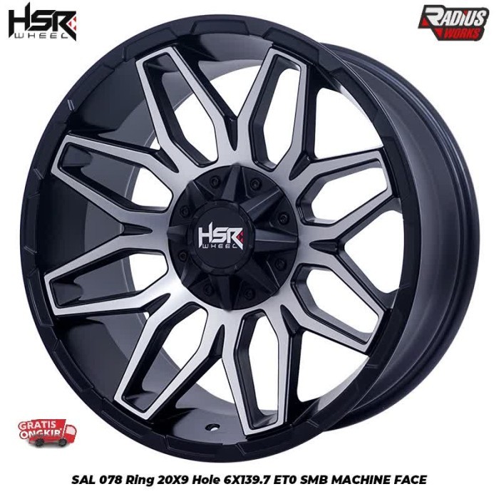 Jual Velg mobil ring 20 original HSR SAL Pcd 6X139,7 Pelek Pajero, Fortuner, Triton R20 murah ...