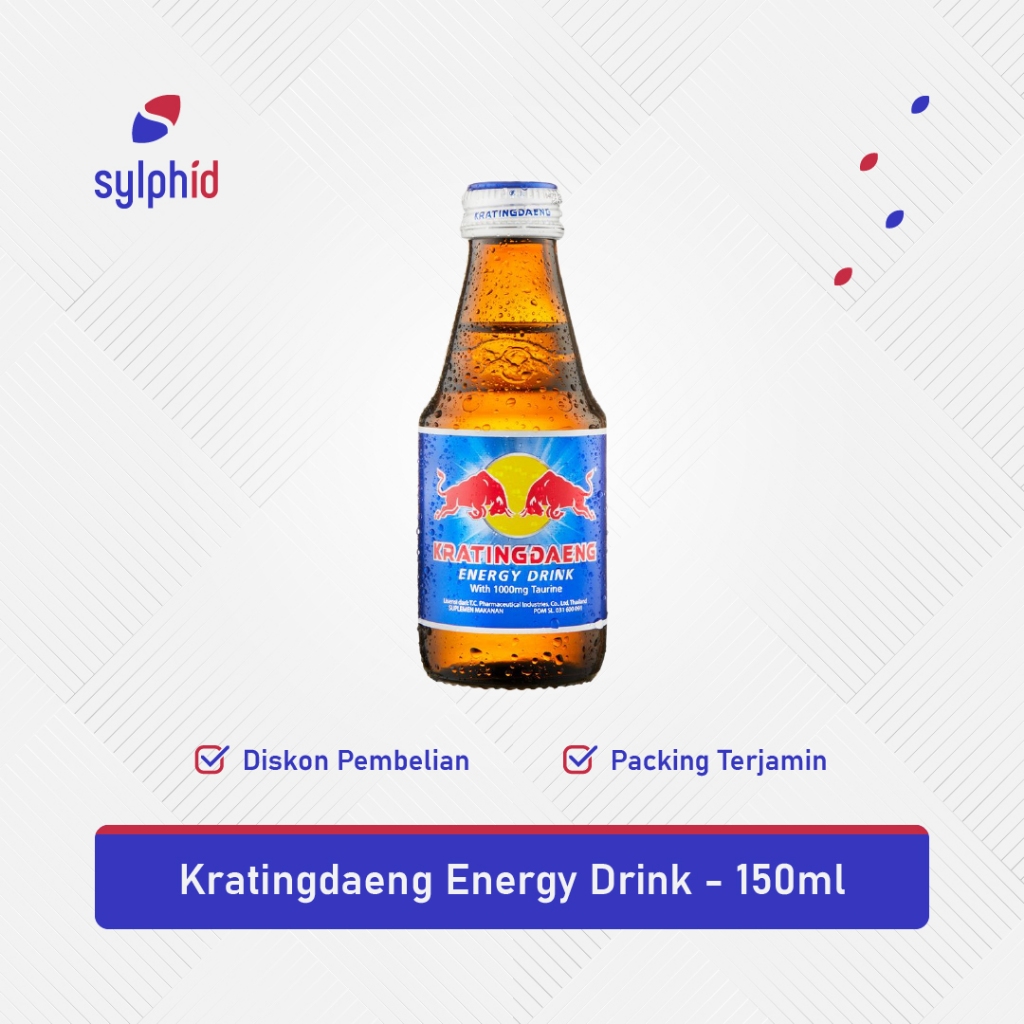 Jual Kratingdaeng Energy Drink 150 ml / Minuman Energi Kemasan Botol ...