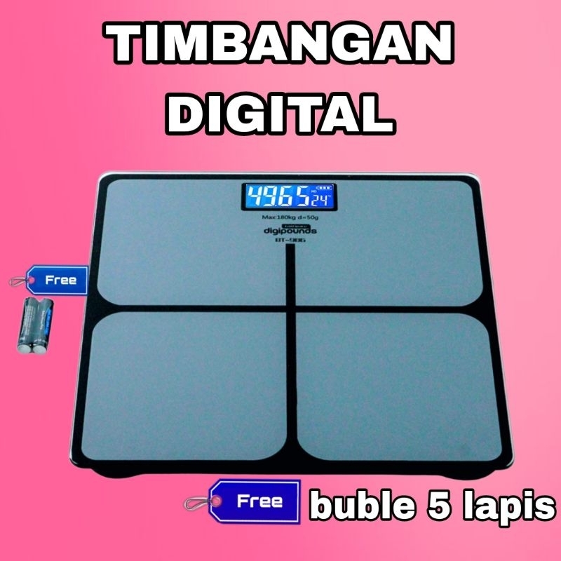 Jual TIMBANGAN BADAN DIGITAL WITH BLUETOOTH TIMBANGAN DIGITAL TIMBANGAN ...