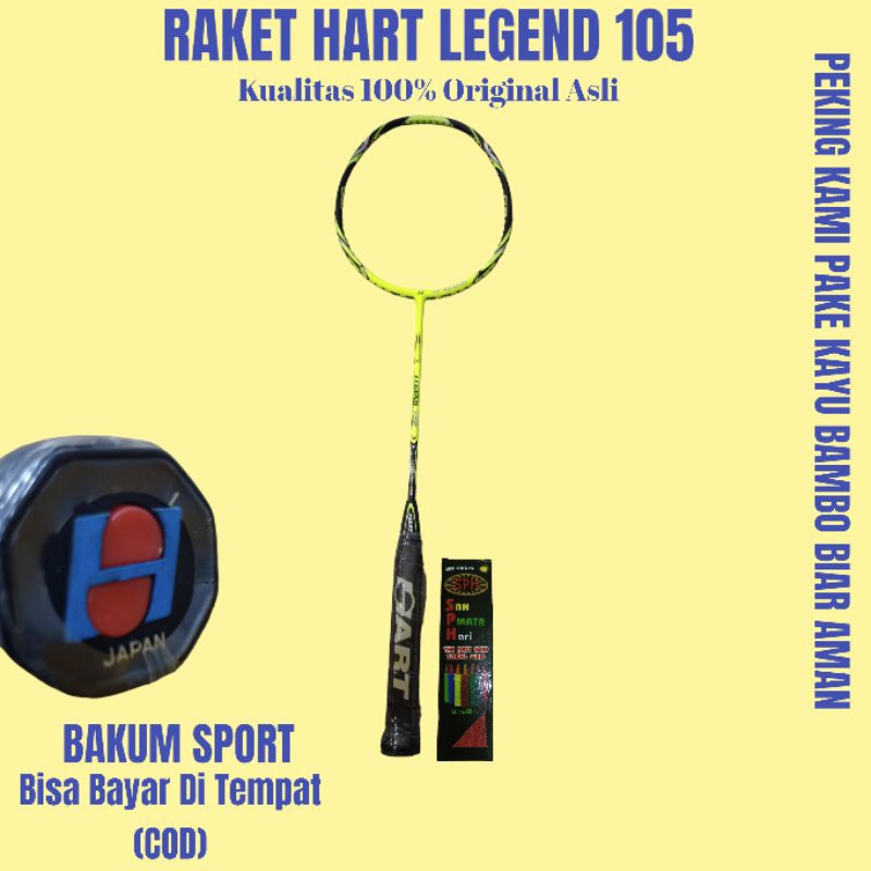 Jual Raket Hart legend 105/106/107 kualitas 100% Original Asli Bisa ...